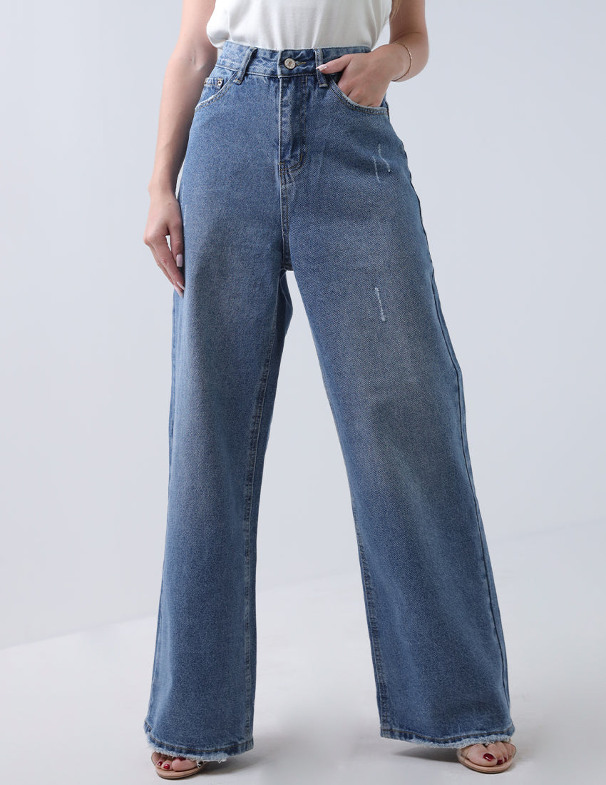 Straight Long Leg Denim