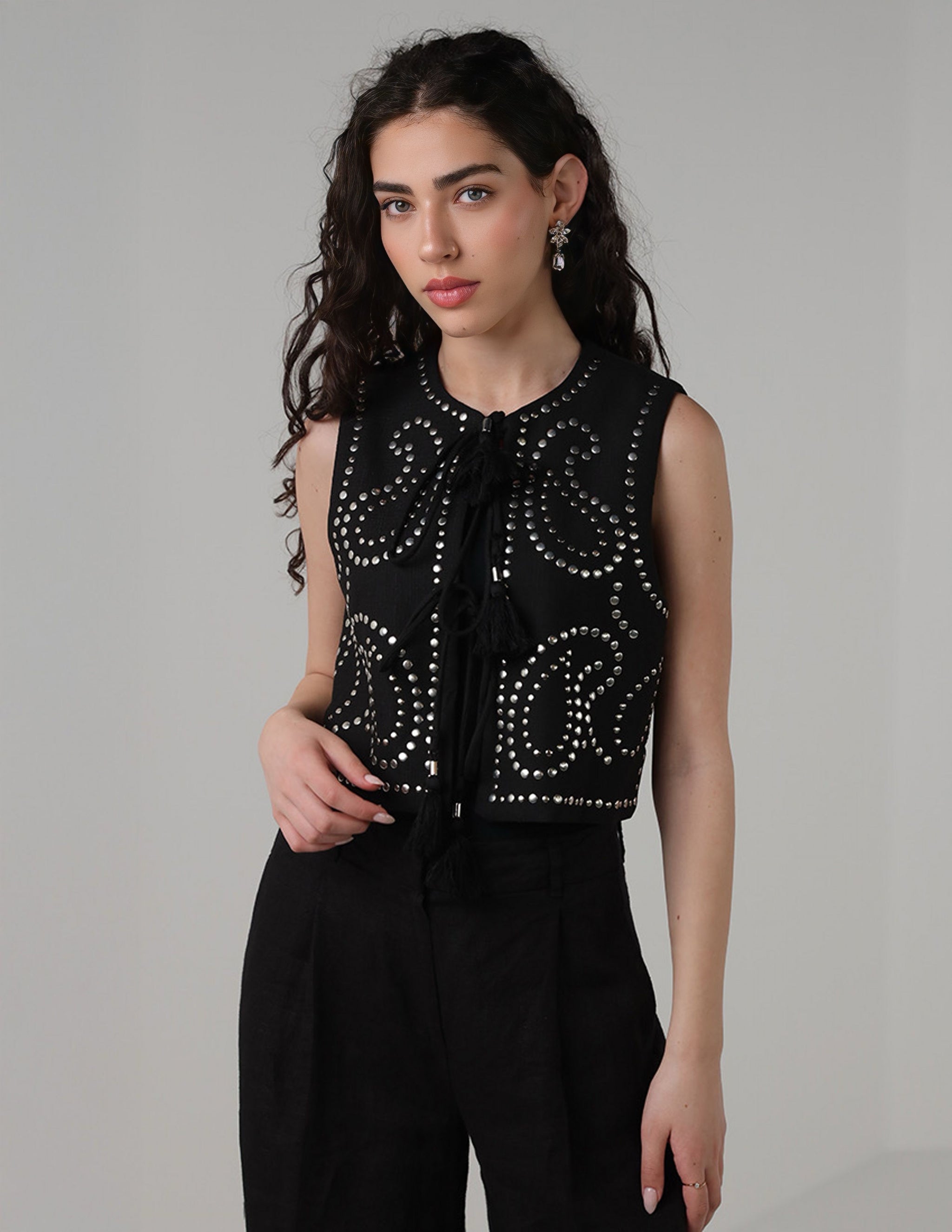 Steel Studded Vest